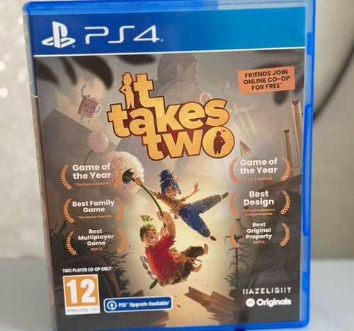 It Takes Two (PS4/PS5) – игра на диске