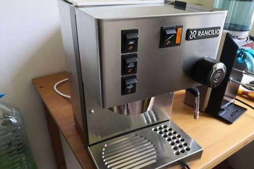 Кофеварка Rancilio Silvia + кофемолка