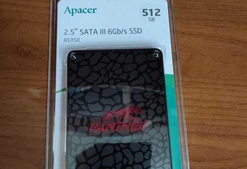 Новый SSD 512Gb SATA 2.5" AP512GAS350-1 Apacer