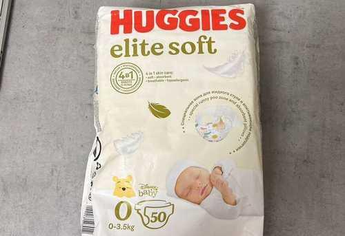 Подгузники huggies elite soft