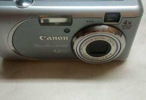 Фотоаппарат canon рс1186 (цифровой)