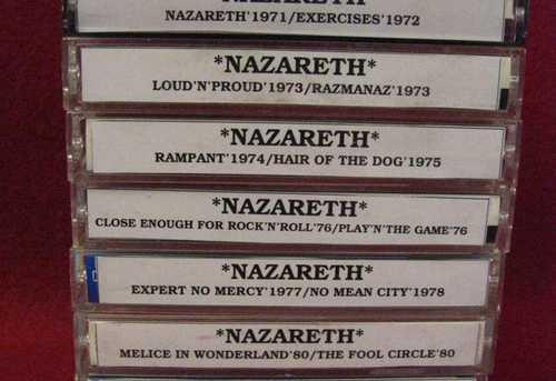 Аудиокассеты с музыкой Nazareth 10штук оптом