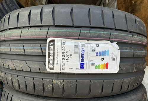 Continental SportContact 7 275/40 R22 и 315/35 R22