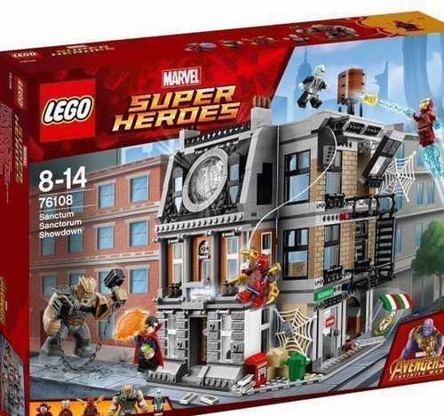 Lego Super Heroes Решающий бой 76108