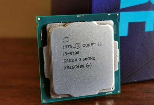 Процессор intel core i3-9100f