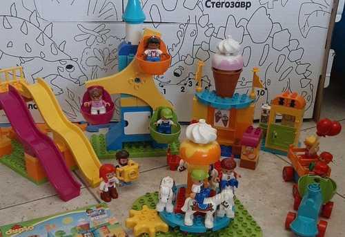 Lego duplo 10840 Парк аттракционов