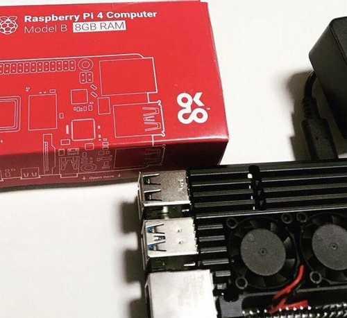Мини пк Raspberry Pi 4 Model-B 8гб озу