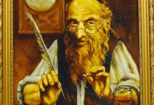 Картина из янтаря - Богатый еврей Array