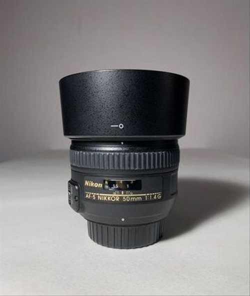 Объектив Nikon AF-S Nikkor 50mm 1:1.4G SWM