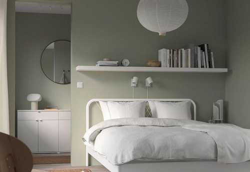 Кровать и матрас IKEA