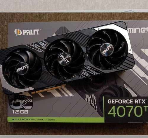 Palit RTX 4070 Ti GamingPro OC 12gb (гарантия)