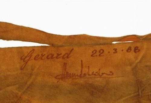 Вставка в сиденье Герхарда Бергера пилота Формулы