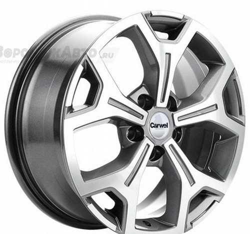 Диски Khomen Wheels KHW1710 6.5x17 5x114.3 ET50 DIA66.1 Gray-FP