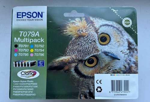 Картриджи Epson t079a