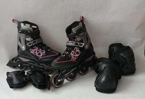 Роликовые коньки Rollerblade Zetrablade 38р 24см