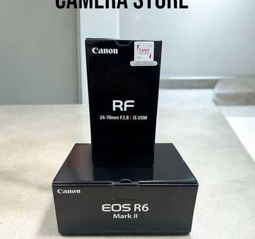 Canon EOS R6 mark ii kit Canon RF 24-70mm F2.8L IS