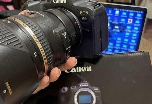 Фотоаппарат canon R6 + adapter ef eos r