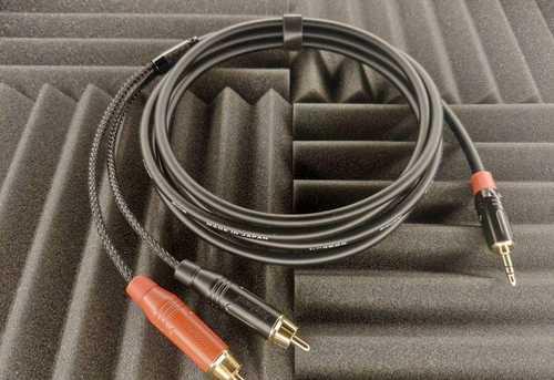 Jack 3,5 st на 2 Rca Amphenol, Canare L-4E6S