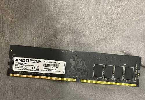 Оперативная память озу ddr4 8gb гб amd radeon