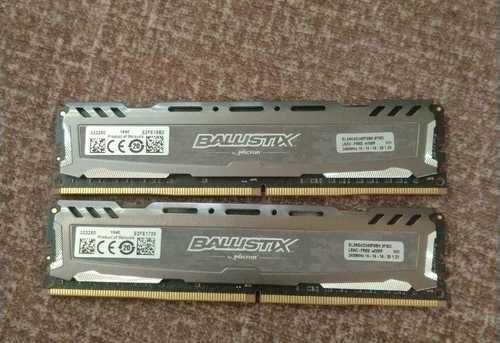 Оперативная память Crucial ballistix sport lt ddr4