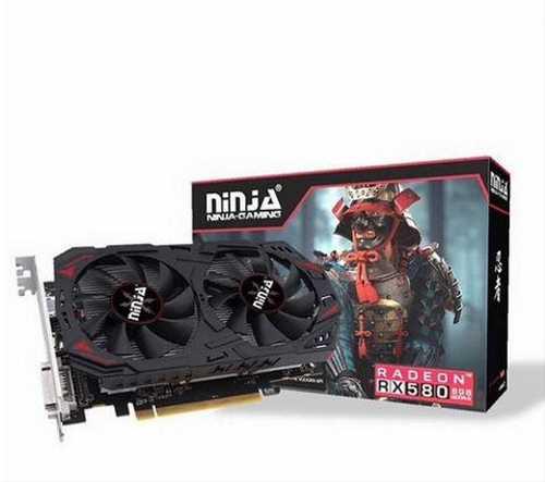 Видеокарта Ninja RX580 (2048SP) 8GB gddr5 256bit D