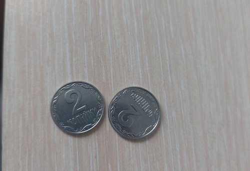 Монета 2 копейки Украины