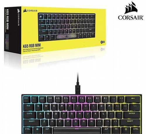Игровая клавиатура corsair k65 rgb mini