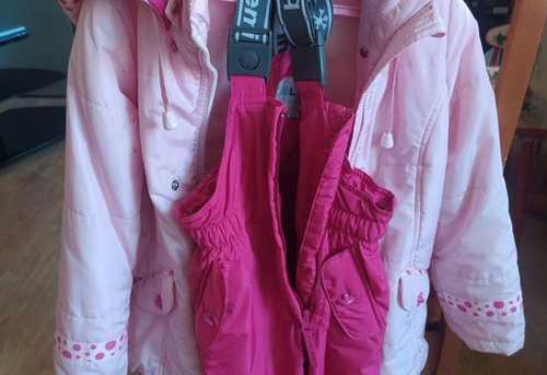 Куртка и штаны для девочки 116-122 весна осень
