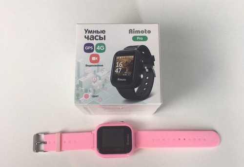 Часы с GPS трекером Aimoto Pro 4G Pink