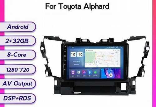 Android магнитола MKD 4G 2/32 Toyota Alphard H30