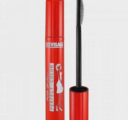 LuxVisage Тушь для ресниц Perfect Color push UP effect черная