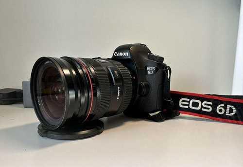 Зеркальный фотоаппарат canon eos 6D kit