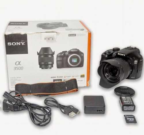 Беззеркальный фотоаппарат Sony Alpha ilce-3500 kit