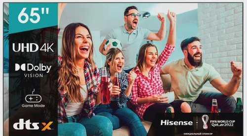 Телевизор ЖК Hisense 65" 65A6BG (4K Ultra HD 3840x