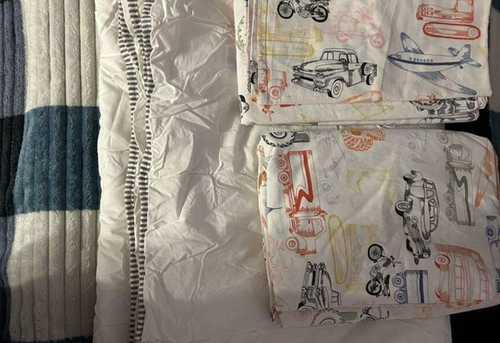 Детское одеяло и 2 набора белья IKEA