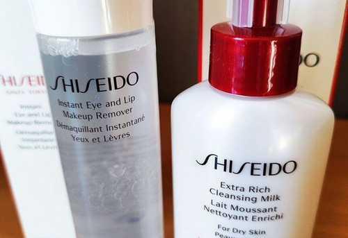 Сыворотка и молочко для лица shiseido