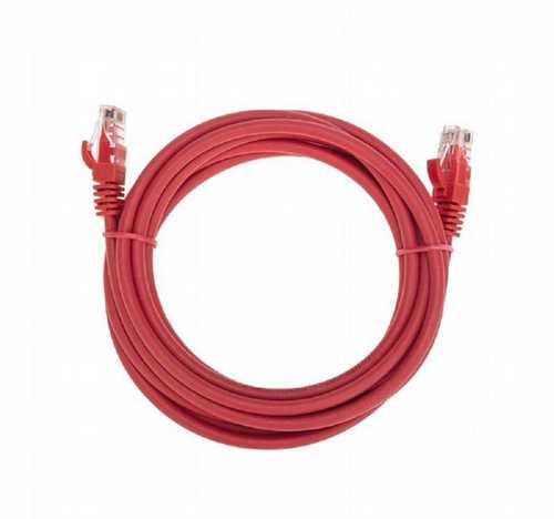 Rexant (02-0293-3) Патч-корд U/UTP, CAT 6, RJ45-RJ45, 26AWG, lszh, красный, 3м