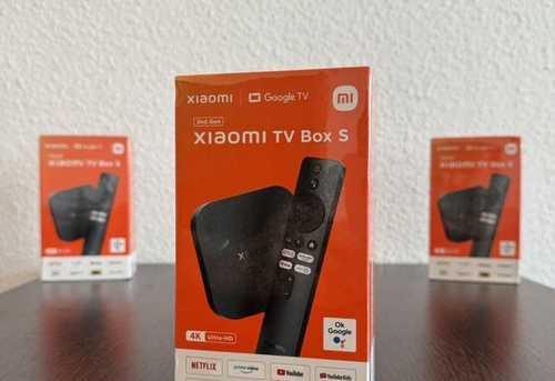 Xiaomi mi tv box s 2 gen (Новая / Гарантия)