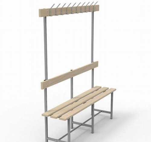 Скамейка со спинкой от производителя