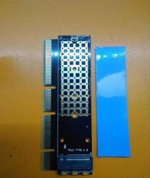 Переходник SSD nvme M.2 to PCI-e x4 x8 x16