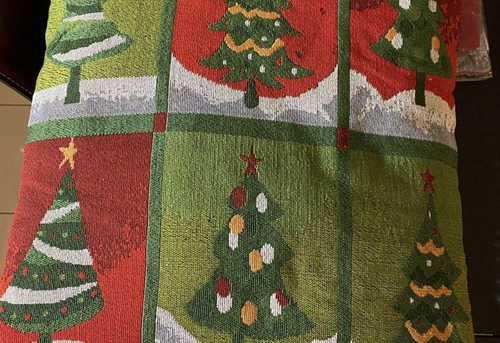 Рождественские скатерти, салфетки и наволочки