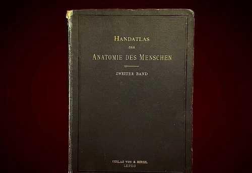 Handatlas. Anatomie des menschen. 1901г