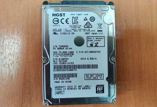 Hgst HTS721010A9E630 жесткий диск 1тб 7200 об/М
