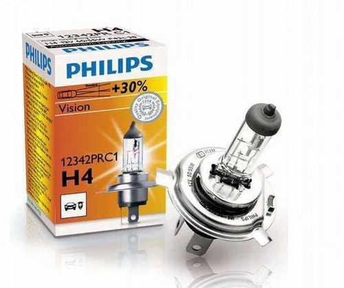 Лампа H4 Philips Premium H4 12V 60/55W
