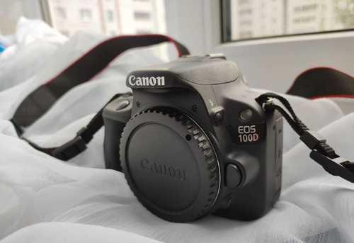 Зеркальный фотоаппарат Canon 100D (пробег 6к)