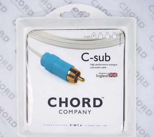 Кабель сабвуферный Chord Company C-Sub