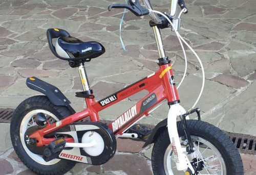 Детский велосипед royal baby, красный