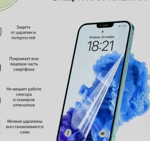 Гидрогелевая пленка на телефон nokia