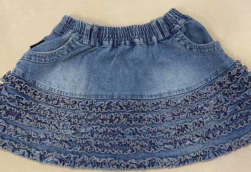 Юбка джинсовая для девочки 5 лет