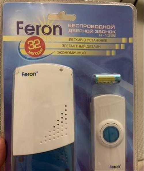 Беспроводной звонок Feron H-138e, в упаковке